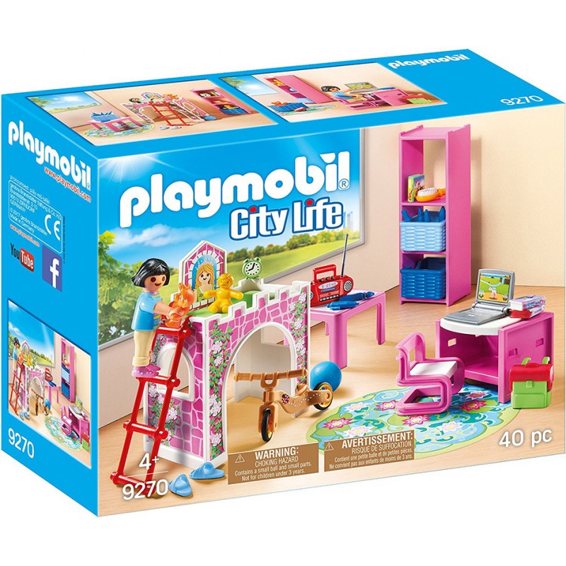 PLAYMOBIL CITY LIFE ΜΟΝΤΕΡΝΟ ΠΑΙΔΙΚΟ ΔΩΜΑΤΙΟ (9270)PLANETOYS.GR
